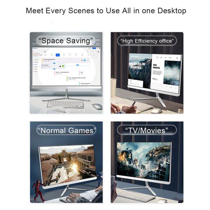 dHP All in one desktop In i3 i5 i7 4th 5th AIO PC 8GB 16GB 128GB 256GB ...