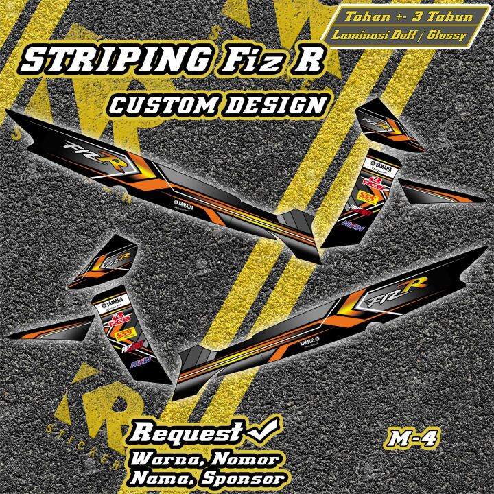 Sticker Striping Fiz R / Poswan Custom Desain Stiker Fiz R | stiker lis ...