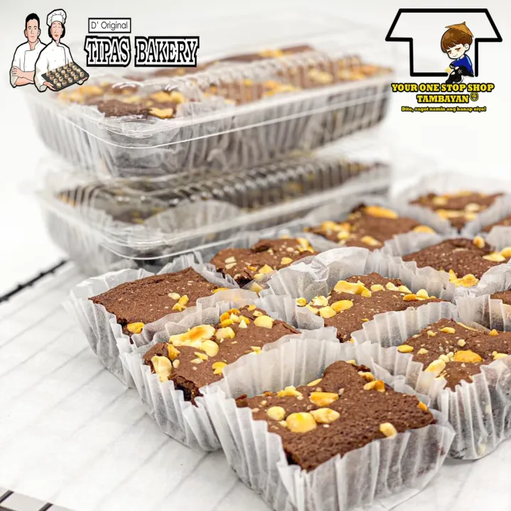 CHOCOLATE BROWNIES by D' Original Tipas Bakery (est. 1988) | Lazada PH