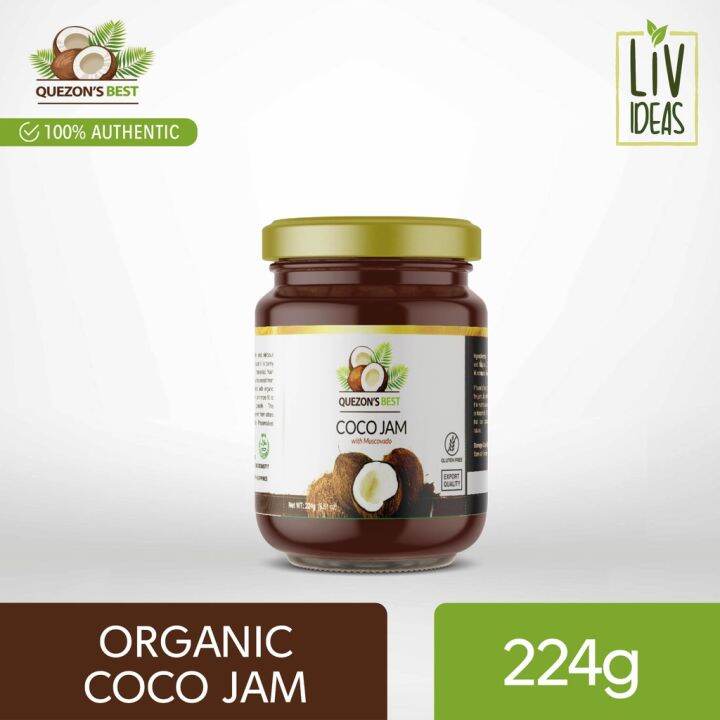 Quezon's Best Organic Coco Jam with Muscovado 224g | Lazada PH