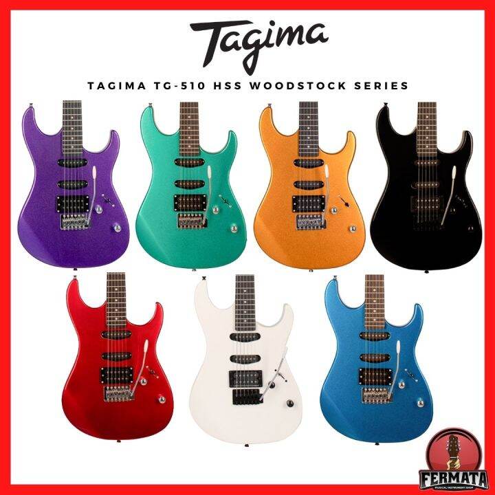 Tagima TG-510 HSS Woodstock Series Electric Guitar | Lazada PH