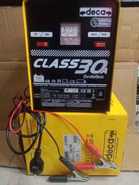 DECA Portable Car Battery Charger Class30A 12/24V | Lazada PH
