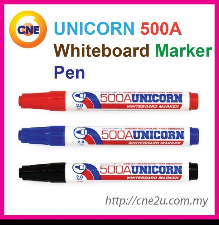 Unicorn Whiteboard Marker Pen UM-500A / Papan Putih Pen /白板笔 | Lazada