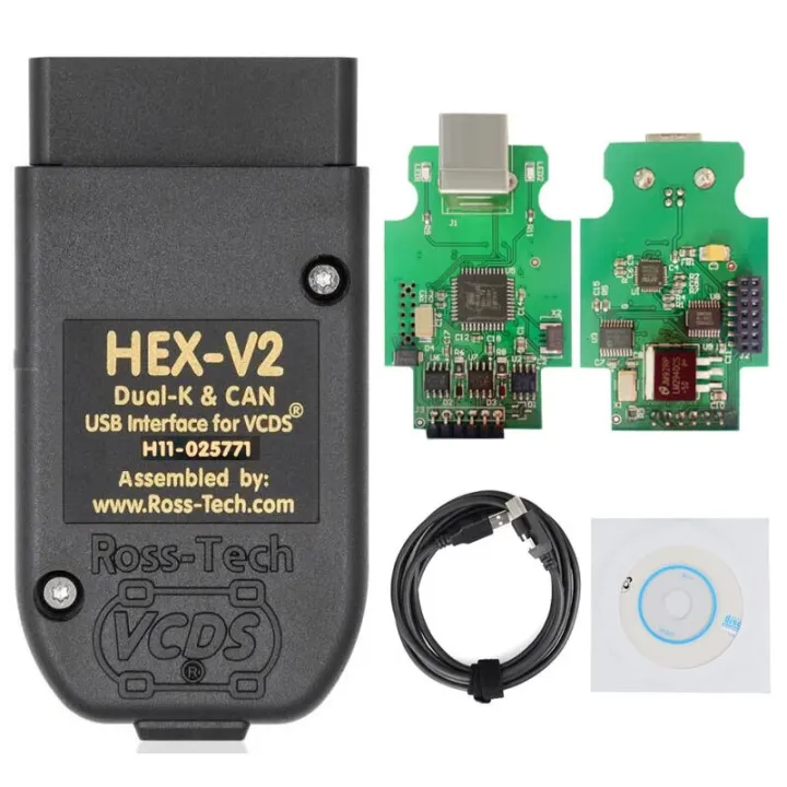 6 Vagcom21.9 Vag Super Com VCDS Hex V2สามารถเครื่องมือวิเคราะห์ VAG 21. ...
