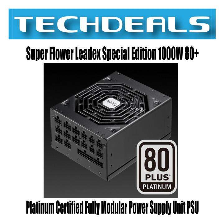 Super Flower Leadex Special Edition 1000W 80+ Platinum Certified Fully ...