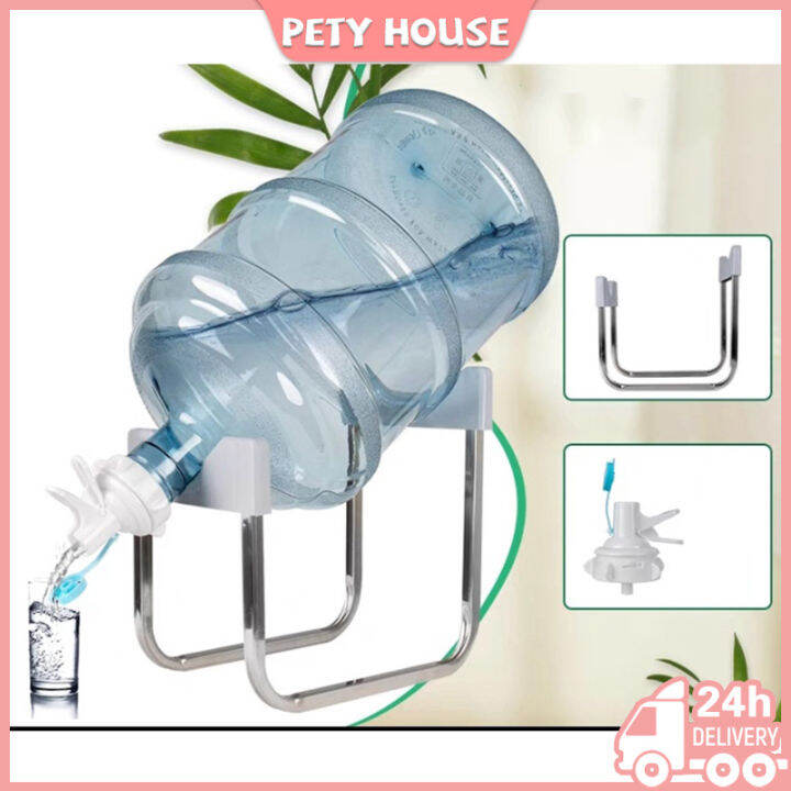 Detachable Bracket Bottled Water Dispenser Drinking Bucket Stand With ...