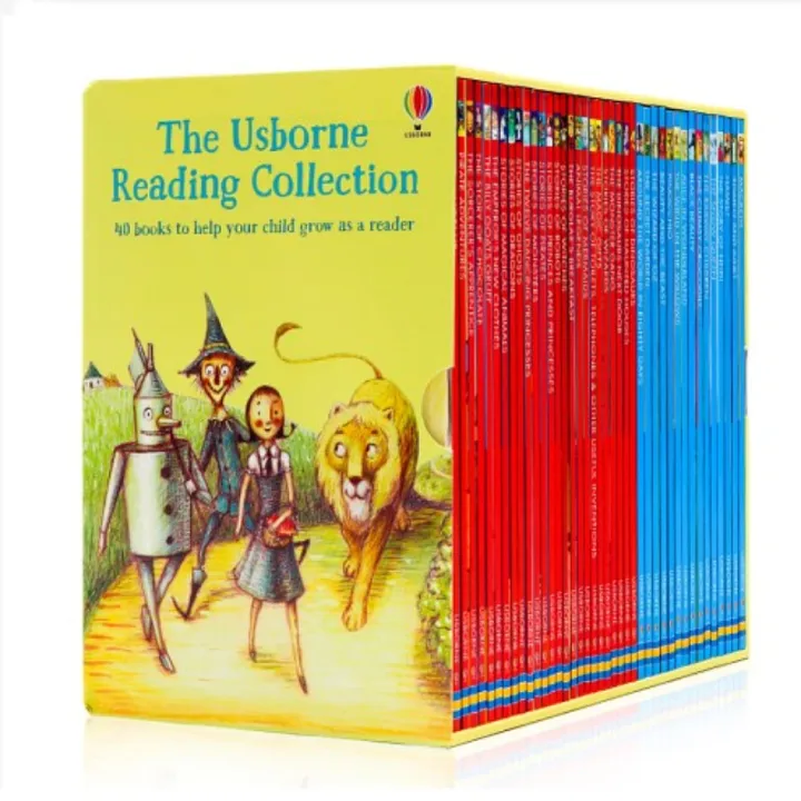 The Usborne Reading Collection 40 Books with box Brand new my thire ...