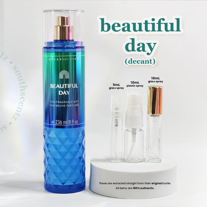 Beautiful Day Bath and Body Works Body Mist BBW Decant 5mL 10mL ...
