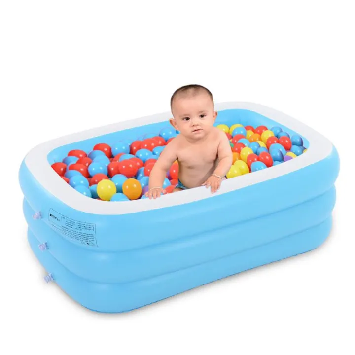 Intime Thicken Inflatable Swimming Pool Baby Swim Pool Children's Bath ...