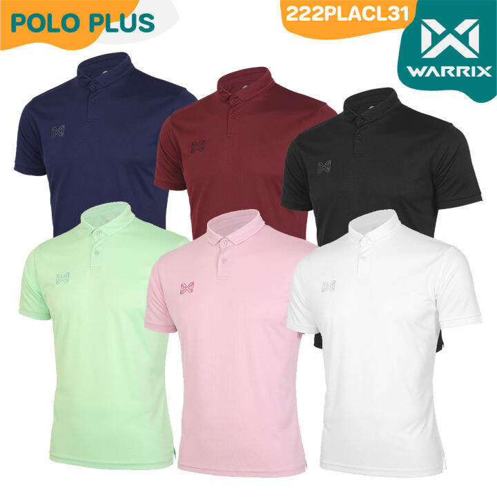 WARRIX เสื้อโปโล วอริกซ์ รุ่น PIQUE II WA-222PLACL31 | Lazada.co.th