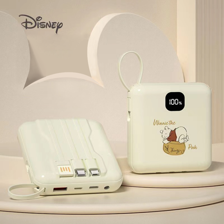【2023รุ่นใหม่ล่าสุด】[ของแท้100% ]disney power bank ความจุ30000mAh ของ ...