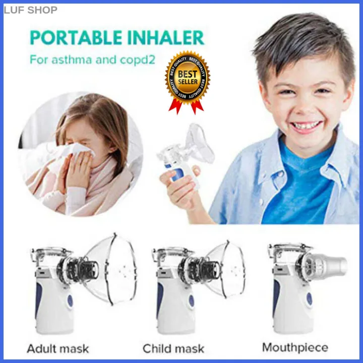 ORIGINAL Mini Compact Portable Ultrasonic Coughing Phlegm Mesh ...
