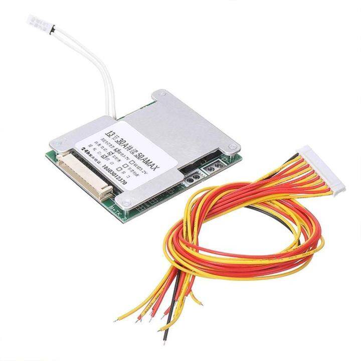 13S 48V Li-ion Lithium Battery Protection Board Battery Pack BMS ...