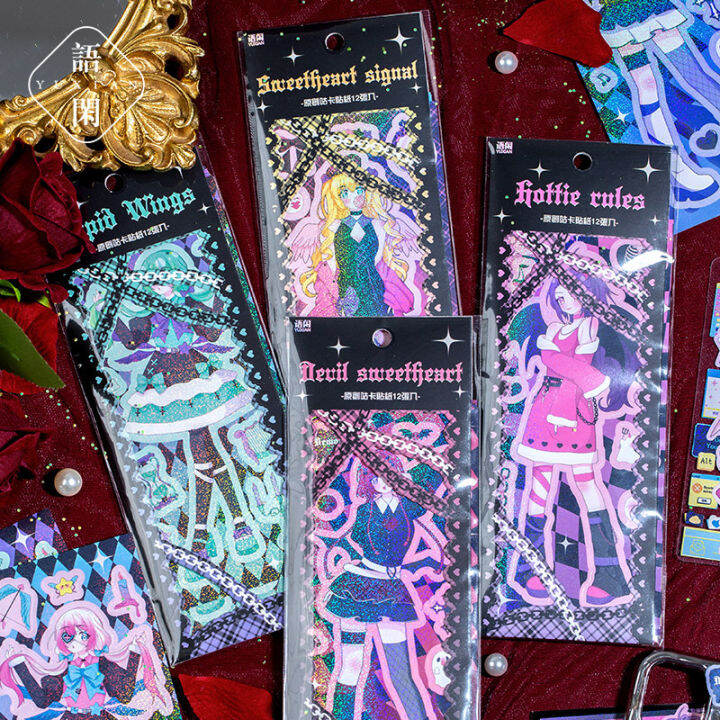 TM Handbook Sticker Sweet Cool Club Series Vintage Chain Creative DIY ...