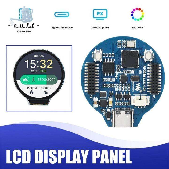 CUFF 1.28inch Raspberry Pi Round LCD Gyroscope Sensors LCD Screen Display Screen LCD Display ...