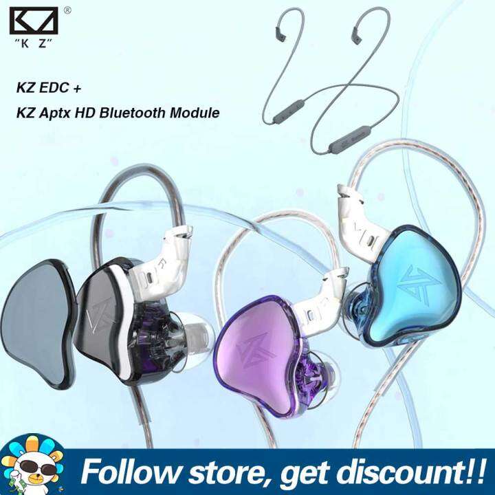 KZ EDC Earphone With Aptx Bluetooth Module HiFi Bass Music IEM ...
