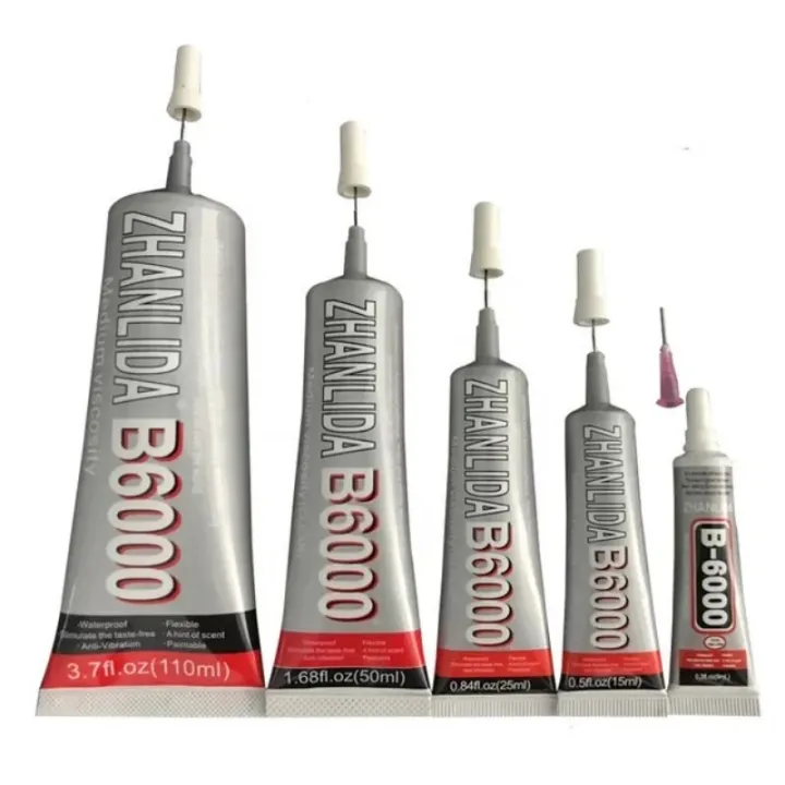 B6000 or B7000 Zhanlida Fabric Glue / Multi-Purpose Adhesive Glue 110ml ...
