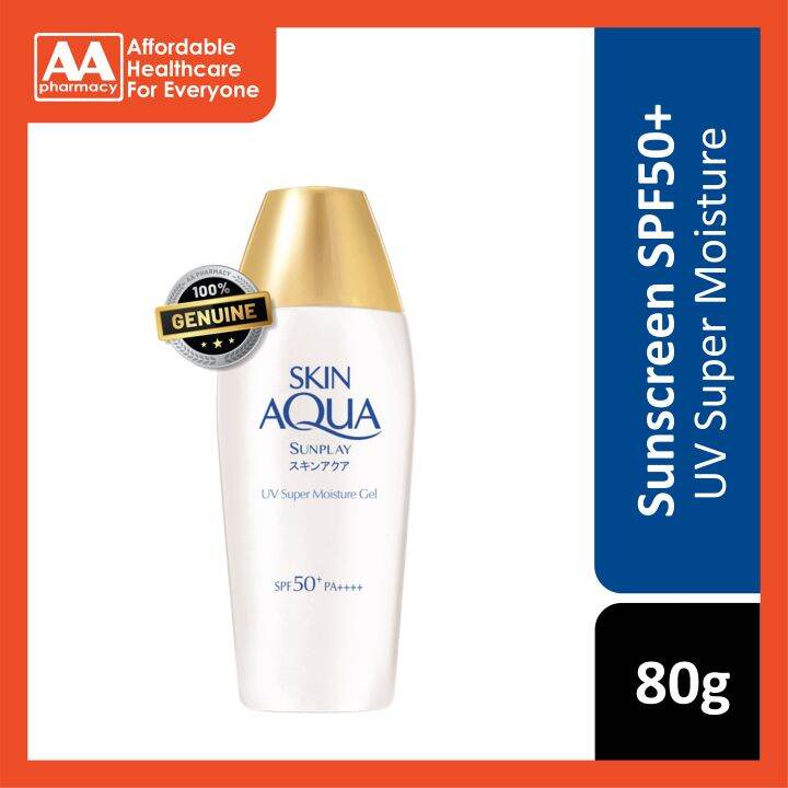 Sunplay Skin Aqua UV Super Moisture Gel SPF50+ 80g | Lazada