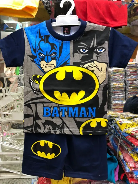 SETELAN BAJU BATMAN ANAK LAKI-LAKI / KAOS BATMAN TERBARU ANAK USIA 1 ...