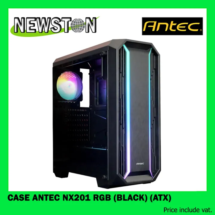 CASE (เคส) ANTEC NX201 RGB (BLACK) (ATX) | Lazada.co.th