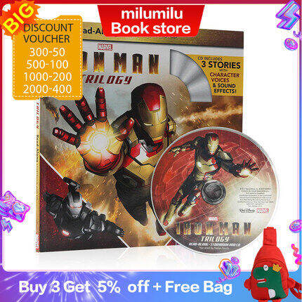 Iron Man Trilogy Marvel English original picture book | Lazada