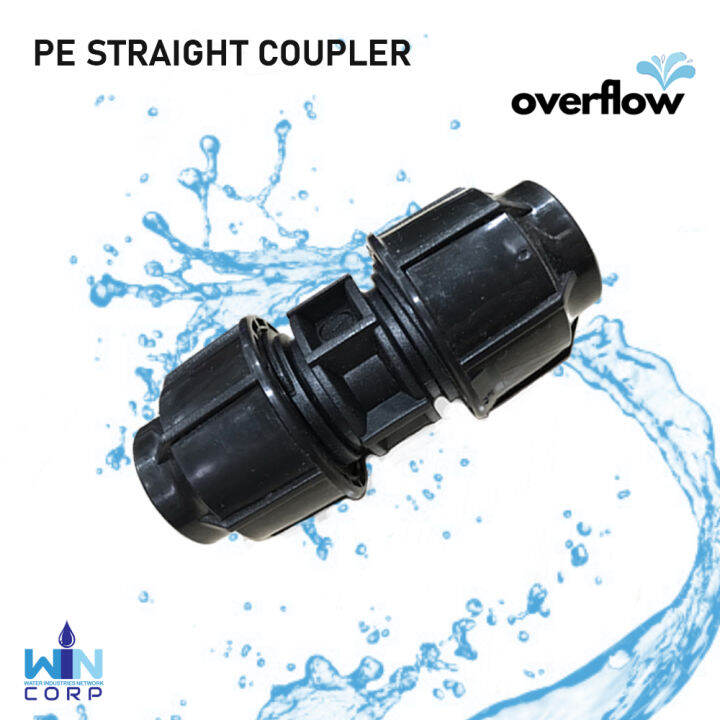 Pe Compression Fittings Straight Coupling 1 2 Lazada Ph