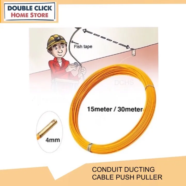 Cable Puller Conduit Ducting Wire Puller -15Meter / 30Meter | Lazada