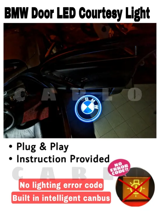 BMW LED door coutersy light (pair) | Lazada