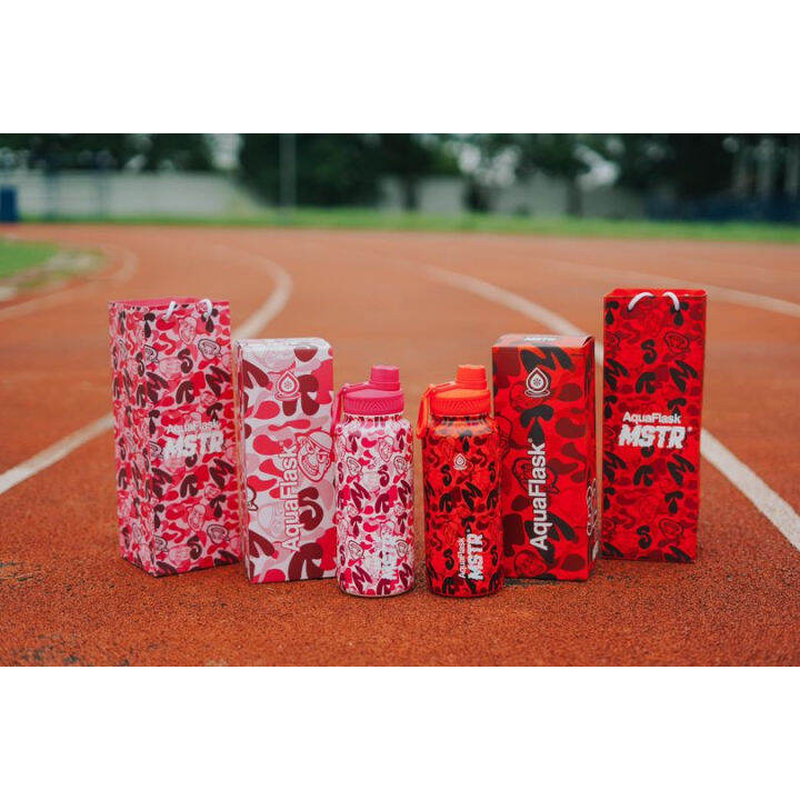 MSTR X AQUAFLASK (32oz) Red and Pink Available | Lazada PH