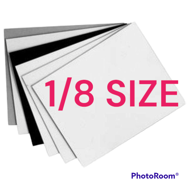 Illustration board 1/8 size 2ply (1ream) 50pcs | Lazada PH
