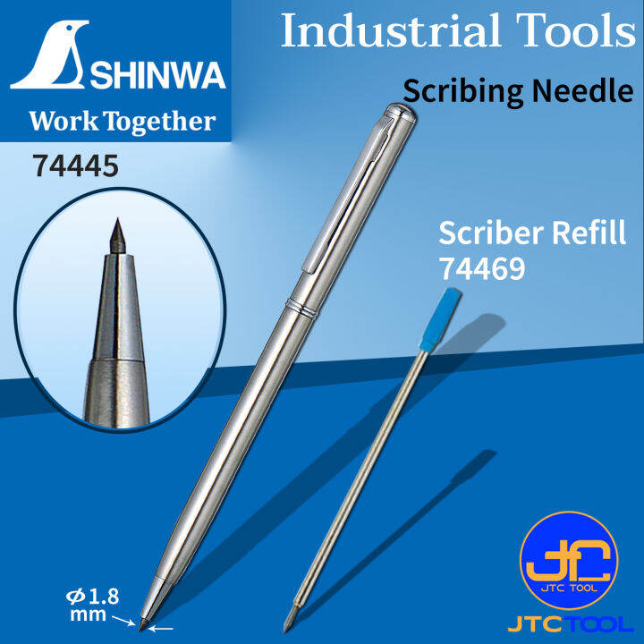 Shinwa ปากกาขีดเหล็ก - Scribing Needle No.74445 | Lazada.co.th