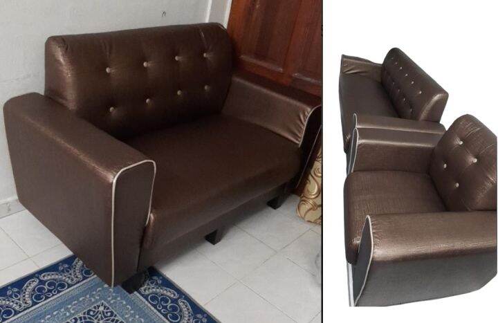 PVC Sofa Set 1 Seater 2 Seater 3 Seater | Lazada