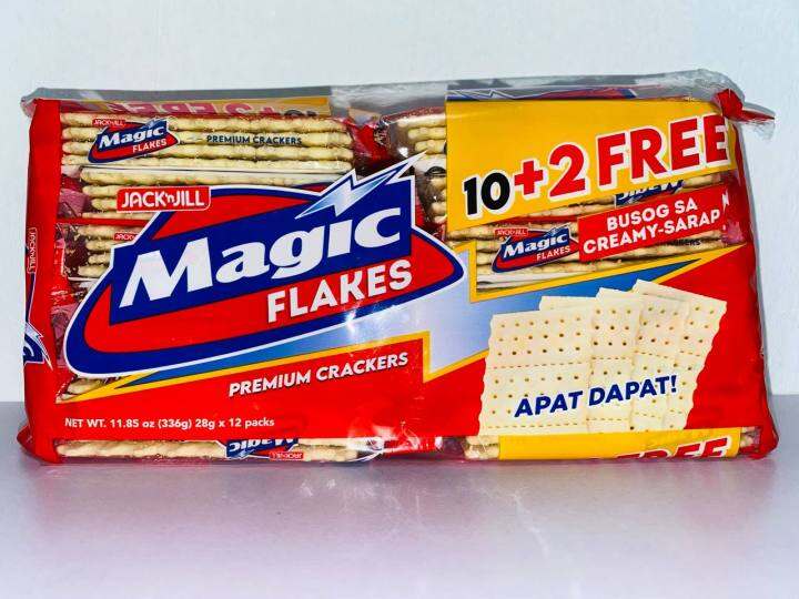 MAGIC FLAKES PLAIN and MAGIC CREAMS CHOCOLATE 28g x 10 x 40 | Lazada PH