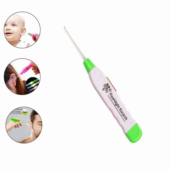 LED Flashlight Earpick for Ear Wax Remover And Cleaner, Ear Cleaning ...