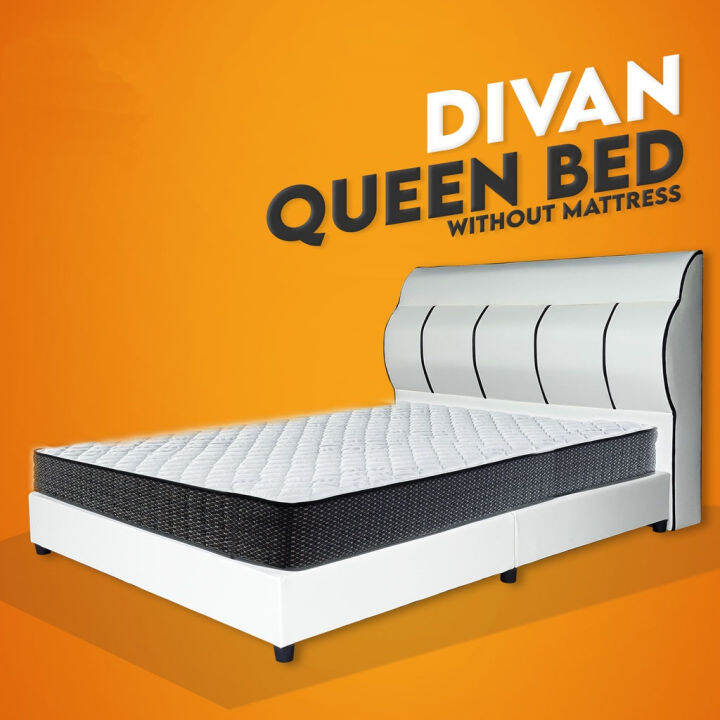 [3ft/5ft] Queen/Single Size Divan Bed Frame Plywood/ Queen Saiz Papan ...