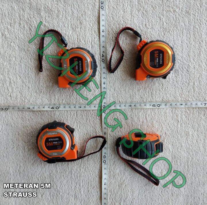 METERAN 5M STRAUSS | Lazada Indonesia