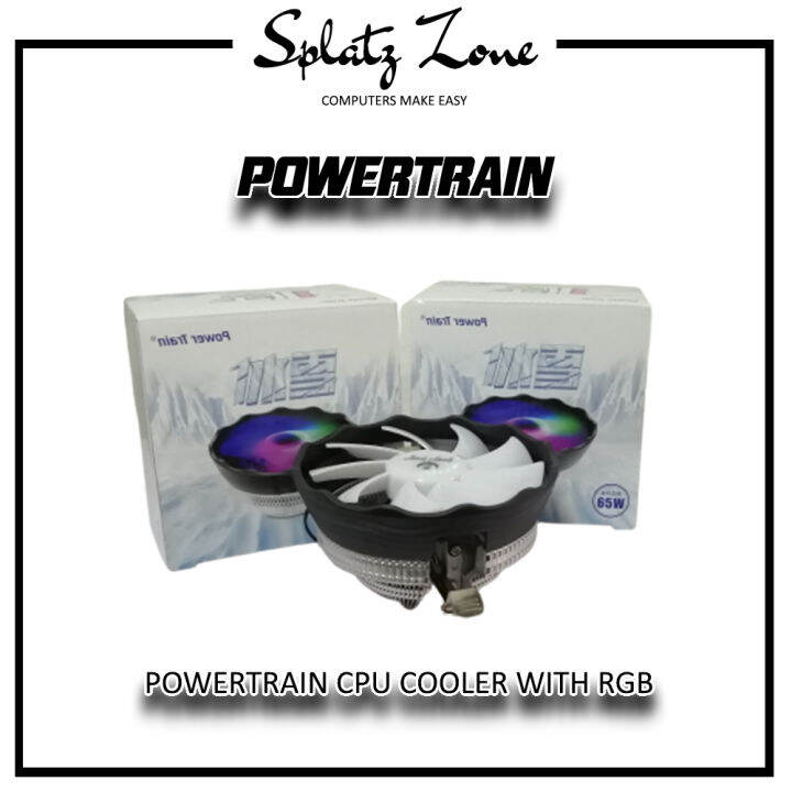 POWERTRAIN CPU COOLER RGB | Lazada