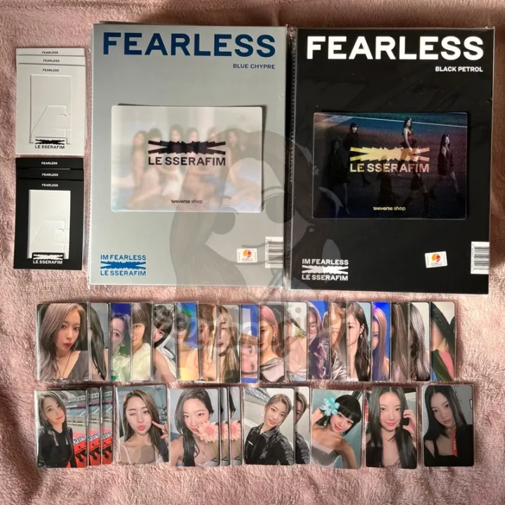 LE SSERAFIM Fearless Mini Album Weverse Ktown4u POB ONHAND | Lazada PH
