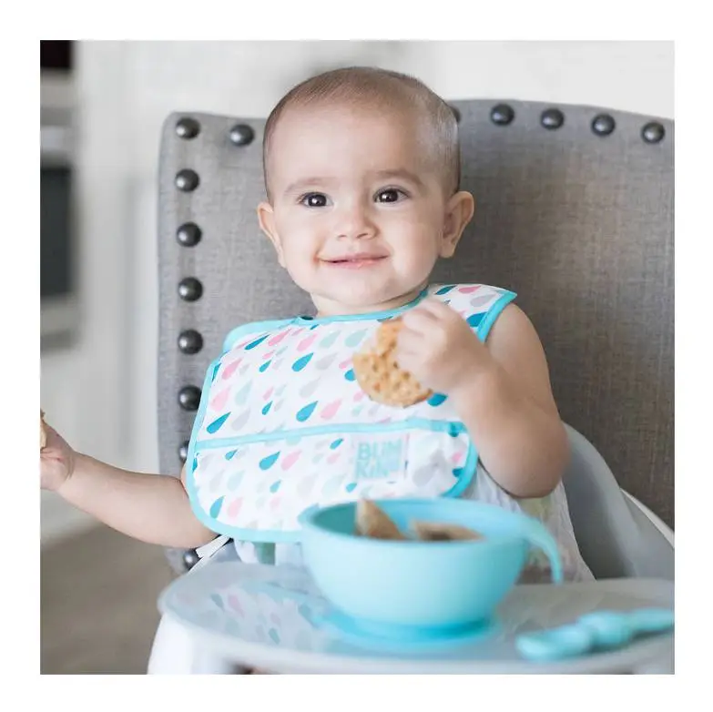 BUM KINS Starter Bib ผ้ากันเปื้อน ชนิดกันน้ำ 3-9 เดือน ลายสัตว์ทะเล+ลาย ...