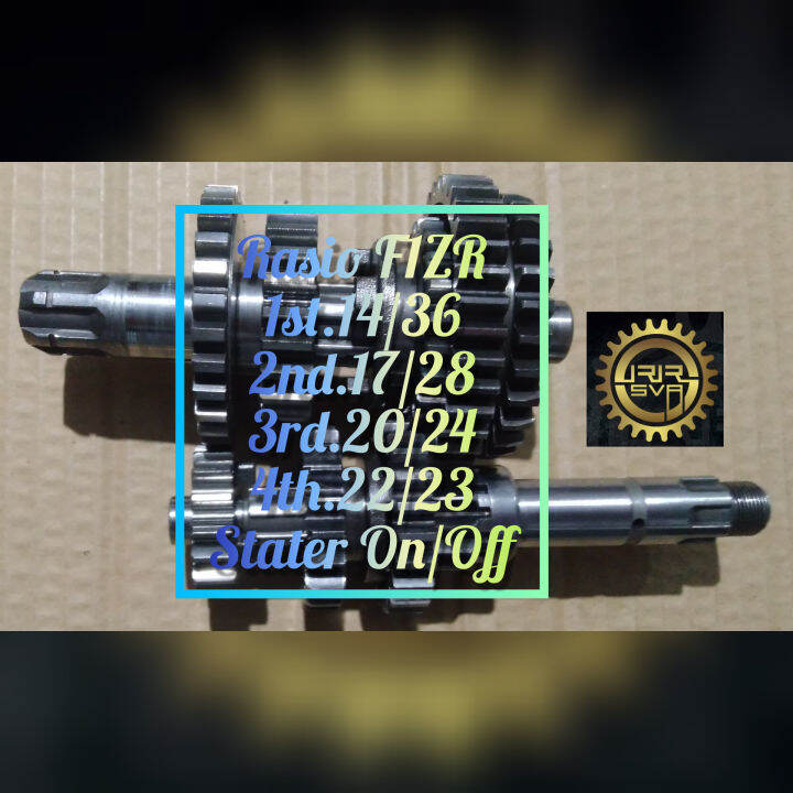 Gigi Rasio Gear Ratio Gir Rasio Yamaha F1ZR (FIZR) (FIZ R) (Force 1) F1 ...