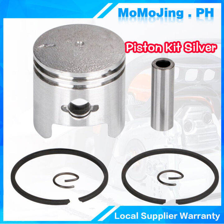 1 Set 45/45.2mm Piston Kit Silver For 5200/5800 Series Chainsaw Parts | Lazada PH
