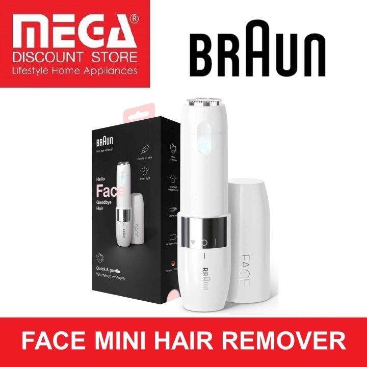 BRAUN FS1000 FACE MINI HAIR REMOVER | Lazada Singapore