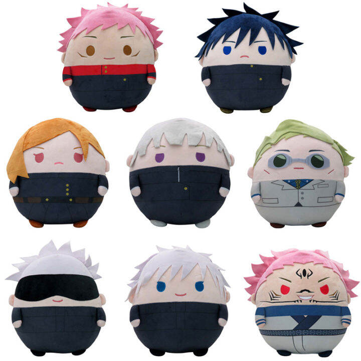 WA34N Jujutsu Kaisen Plush Doll Fuwa Kororin Itadori Nobara Fushiguro ...