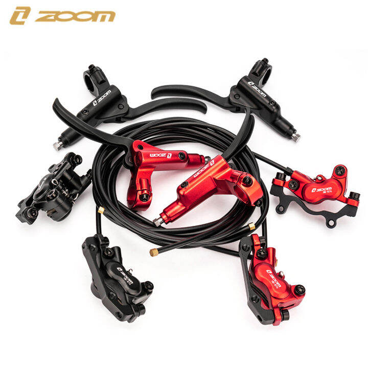ZOOM four-piston mountain bike oil disc brake front and rear split ...