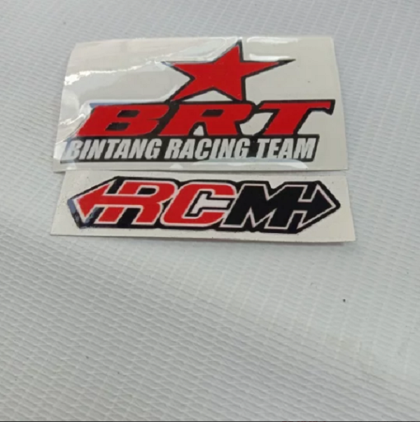 STIKER STICKER LOGO BRT ORI ORIGINAL BRT RACING ASLI | Lazada Indonesia