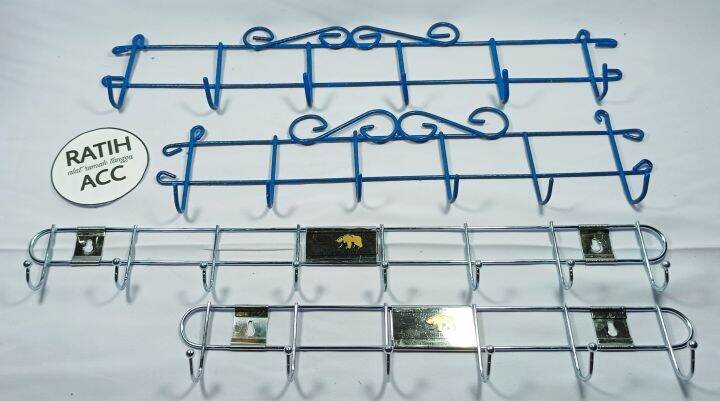 gantungan baju tempel dinding kapstok cantolan kastok besi stainless ...