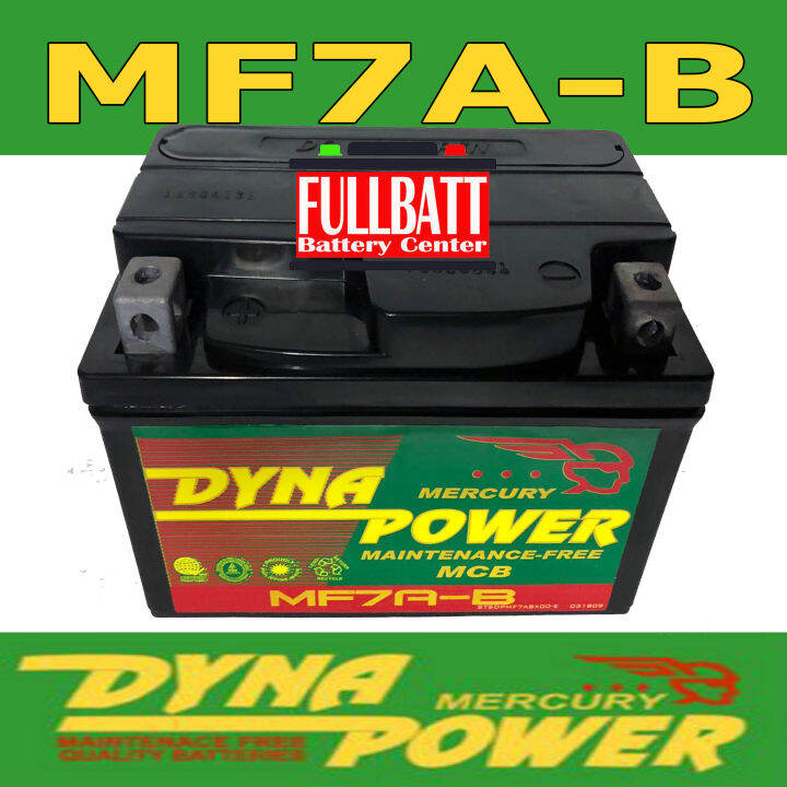 MF7A-B / YTX7-BS Dyna Power Maintenance Free Motorcycle Battery | Lazada PH