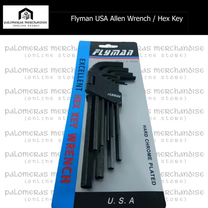 Original Flyman USA Allen Wrench / Hex Key Long Type | Lazada PH