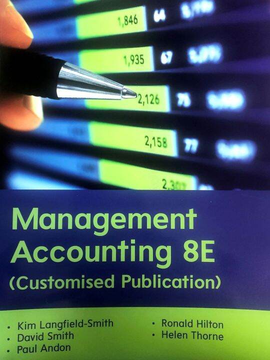 Management Accounting, 8th Edition | Lazada