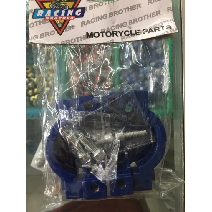 racing brothers fender clamp (BLUE) | Lazada PH